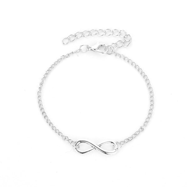 UNI-10447 - Infinity Silver - Bracelet – AB Wholesale